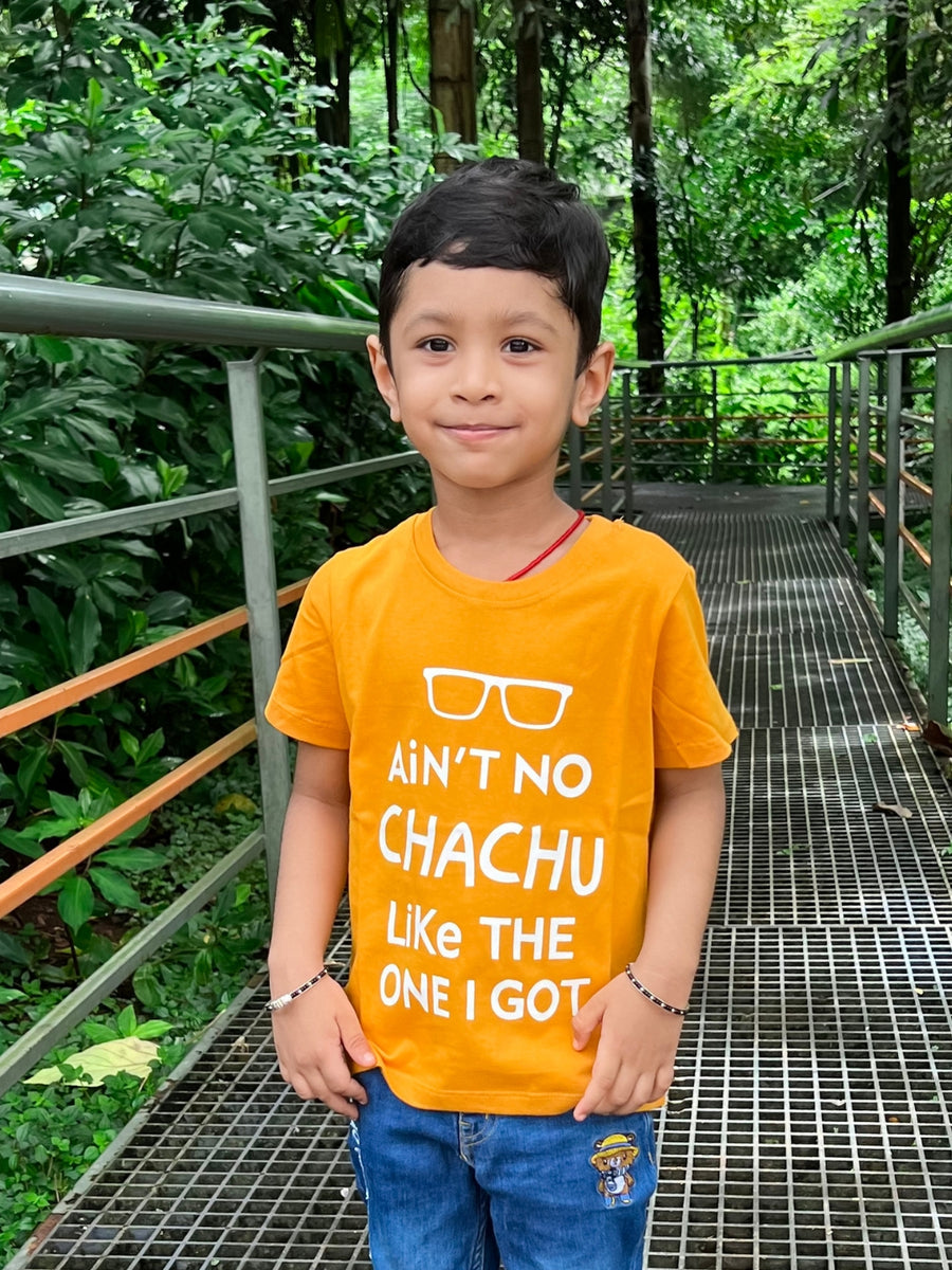 Ain't No Chachu Like The One I Got Kids T-Shirt - Boys & Girls T-Shirts ...